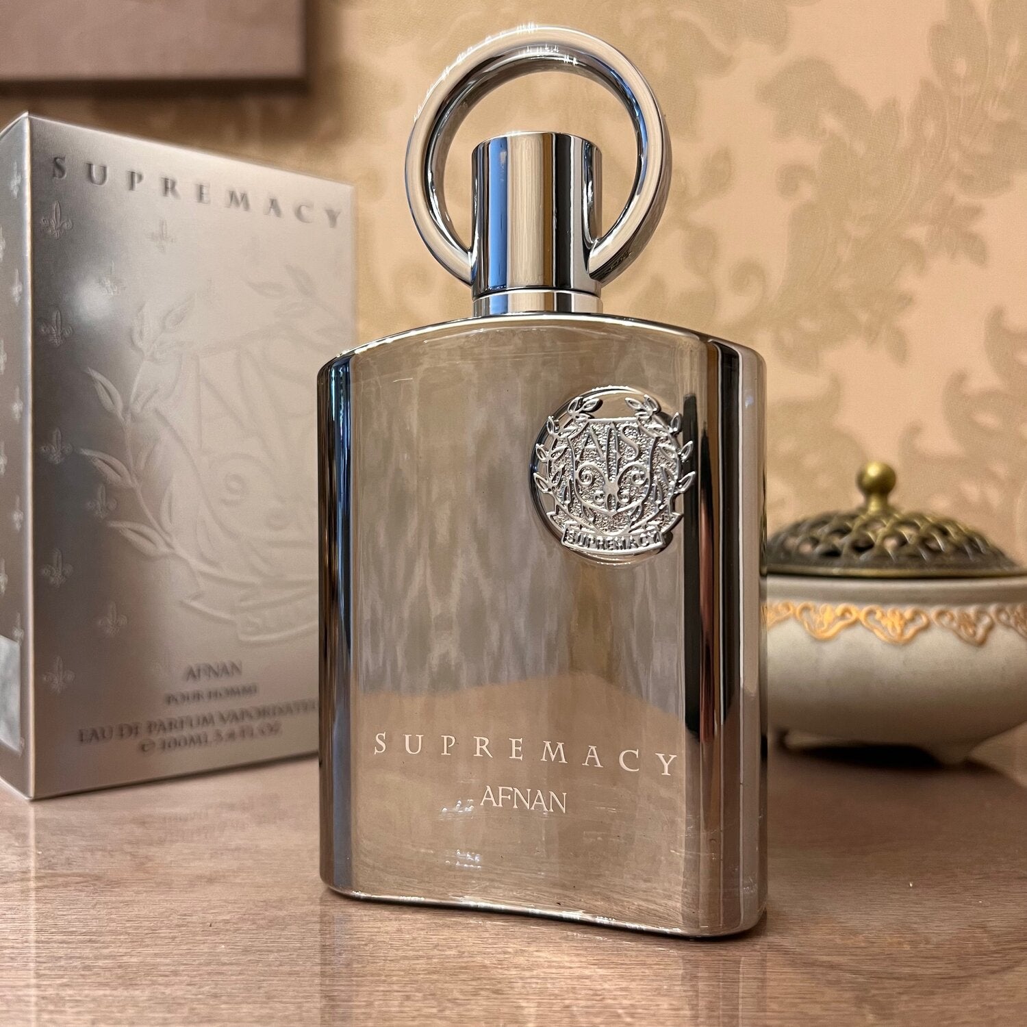 Supremacy Silver by Afnan simiar to Creed Aventus